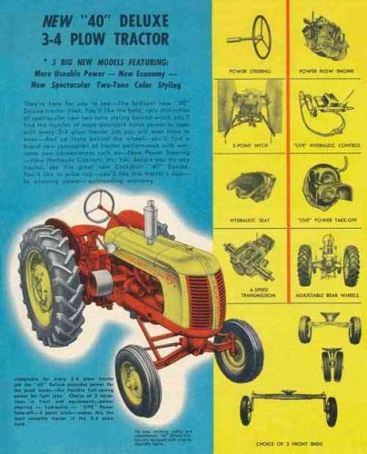 The Cockshutt 40 Deluxe Tractor - Farm Collector